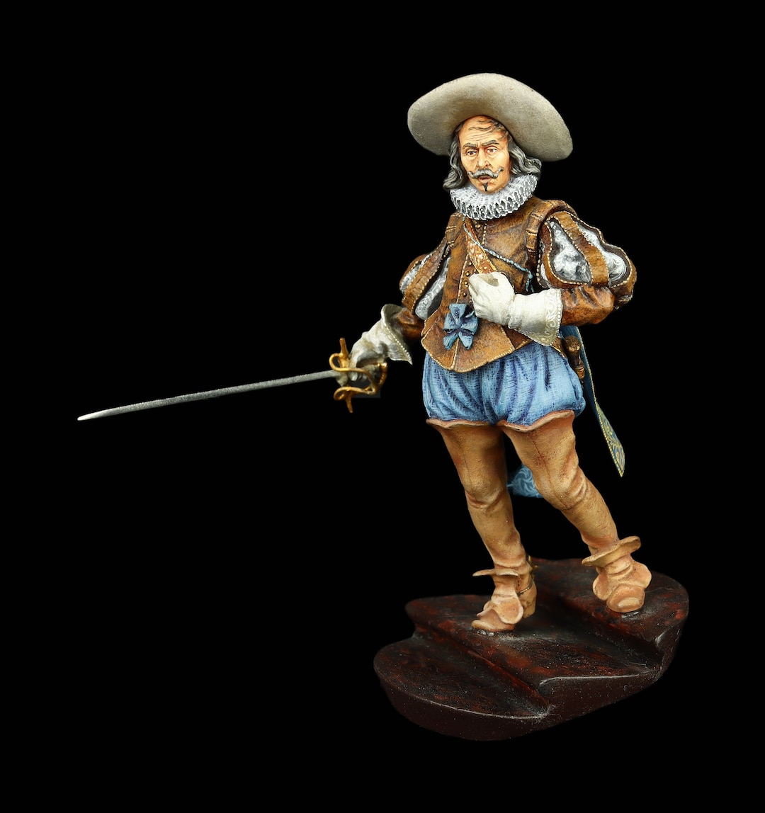 Tin Soldier Museum (TOP) the Three Musketeers: Comte De Treville 75 Mm ...