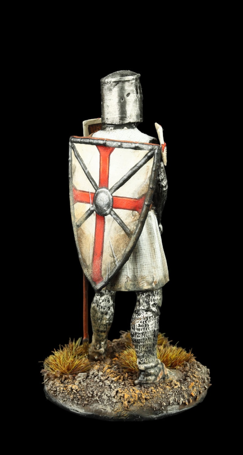 Tin Soldier Museum TOP Templar Order Knight 1270-1291 54 Mm - Etsy