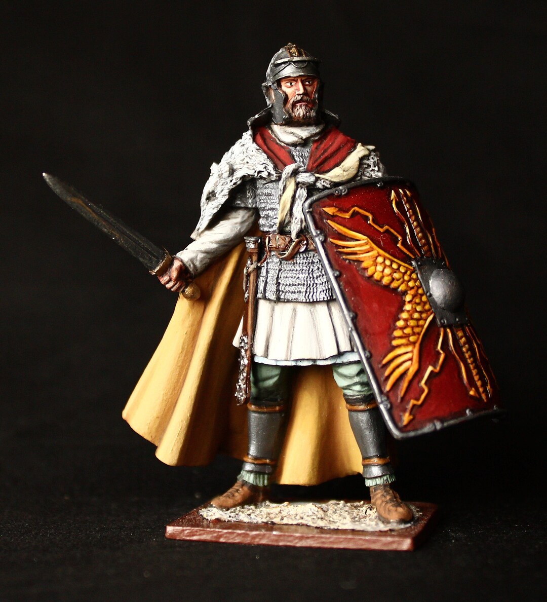 Tin Soldier Collectible Legio I Flavia Minerva, 193-211 A.D. 54 Mm ...