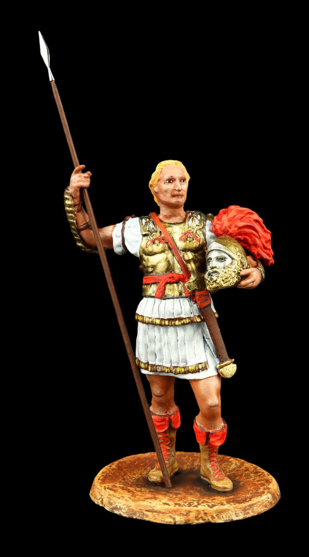 Tin Soldier Collectible Greek Commander, V C. B.C. 54 Mm Ancient Greece ...