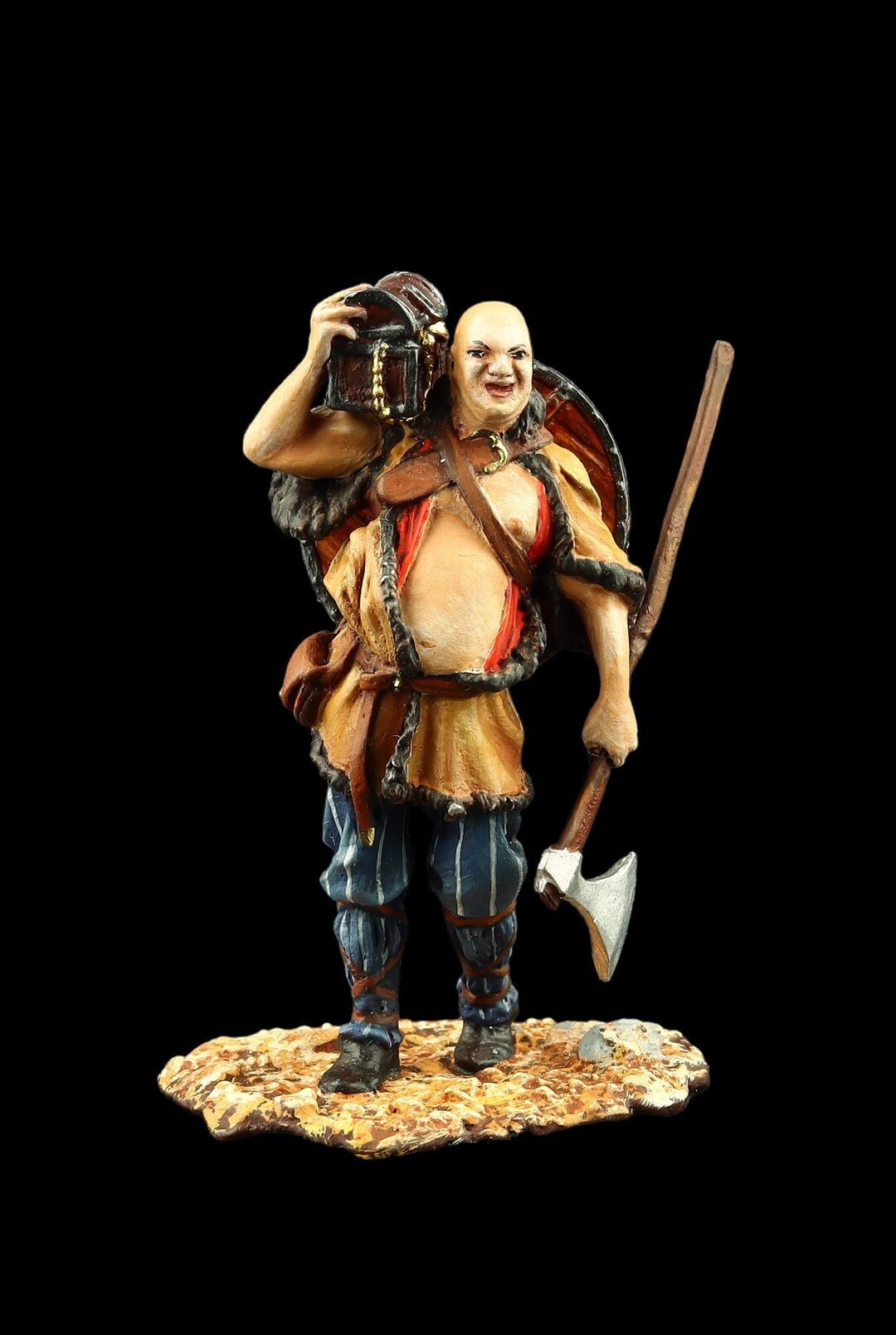 Tin Soldier Collectible the Plunderer 900 A.D. 54 Mm Medieval Age ...