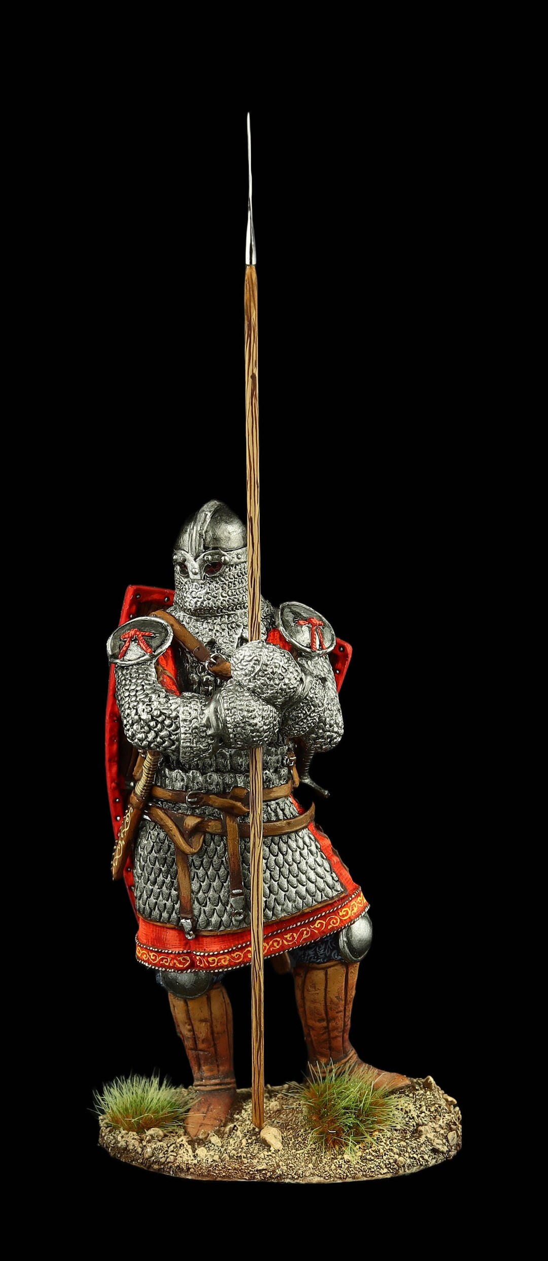 Tin Soldier Museum (TOP) Heavily Armed Spearman of Novgorodian Militia ...