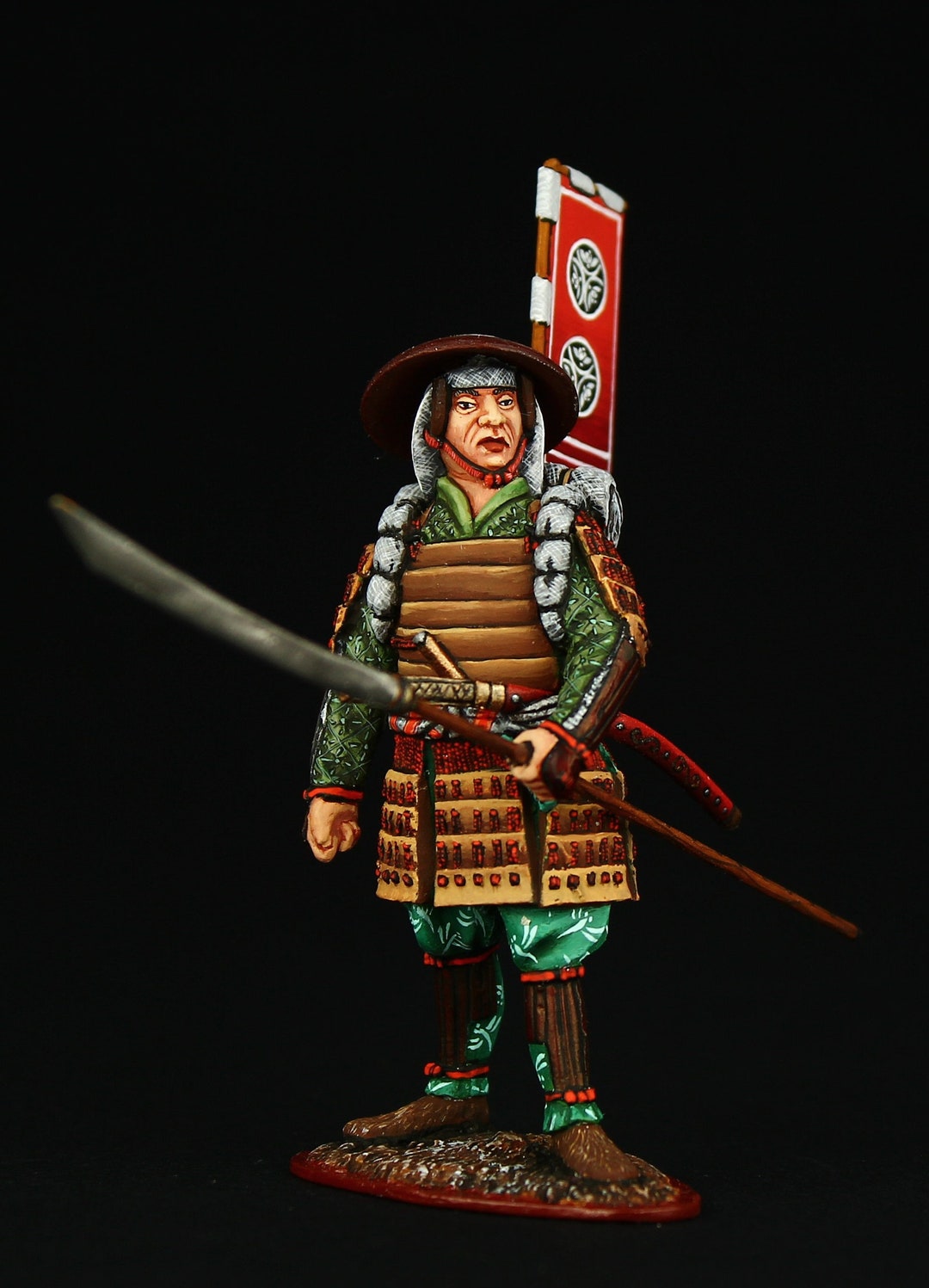 Tin Soldier Collectible Ashigaru 1560-1600 54 Mm Medieval Japan ...