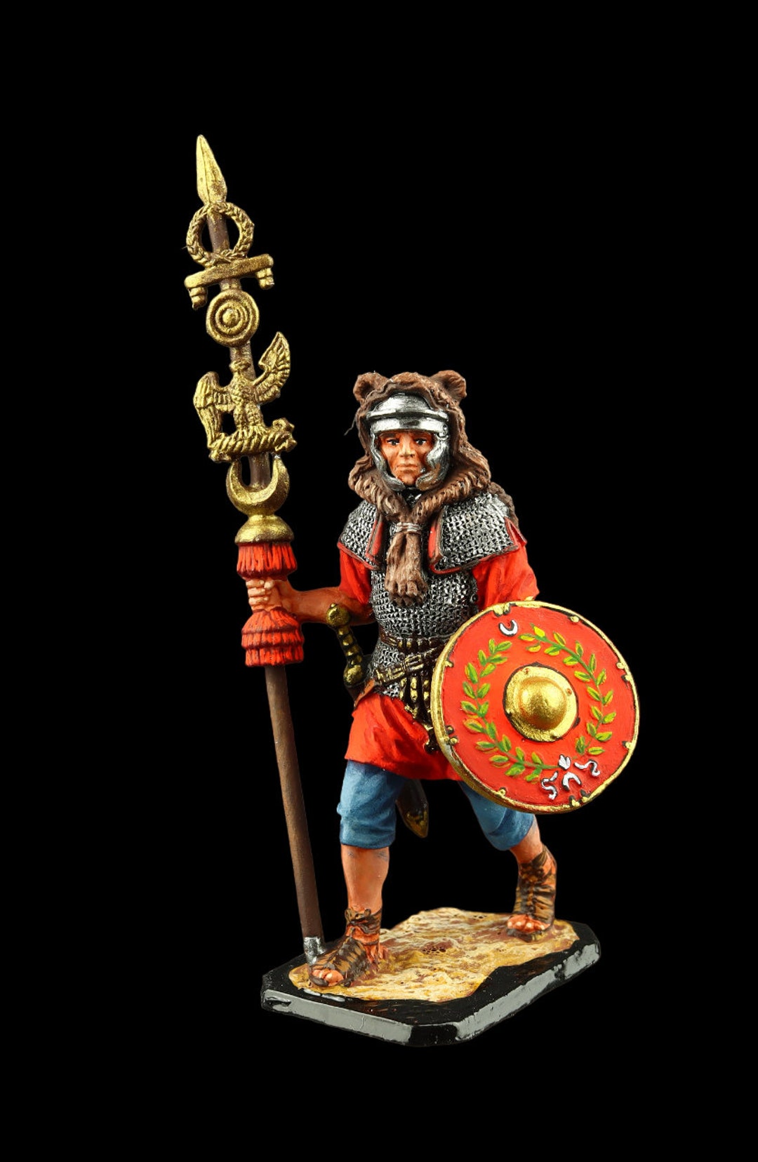 Tin Soldier Collectible Roman Signifer of the Auxiliary Cohort, I-II Cc ...