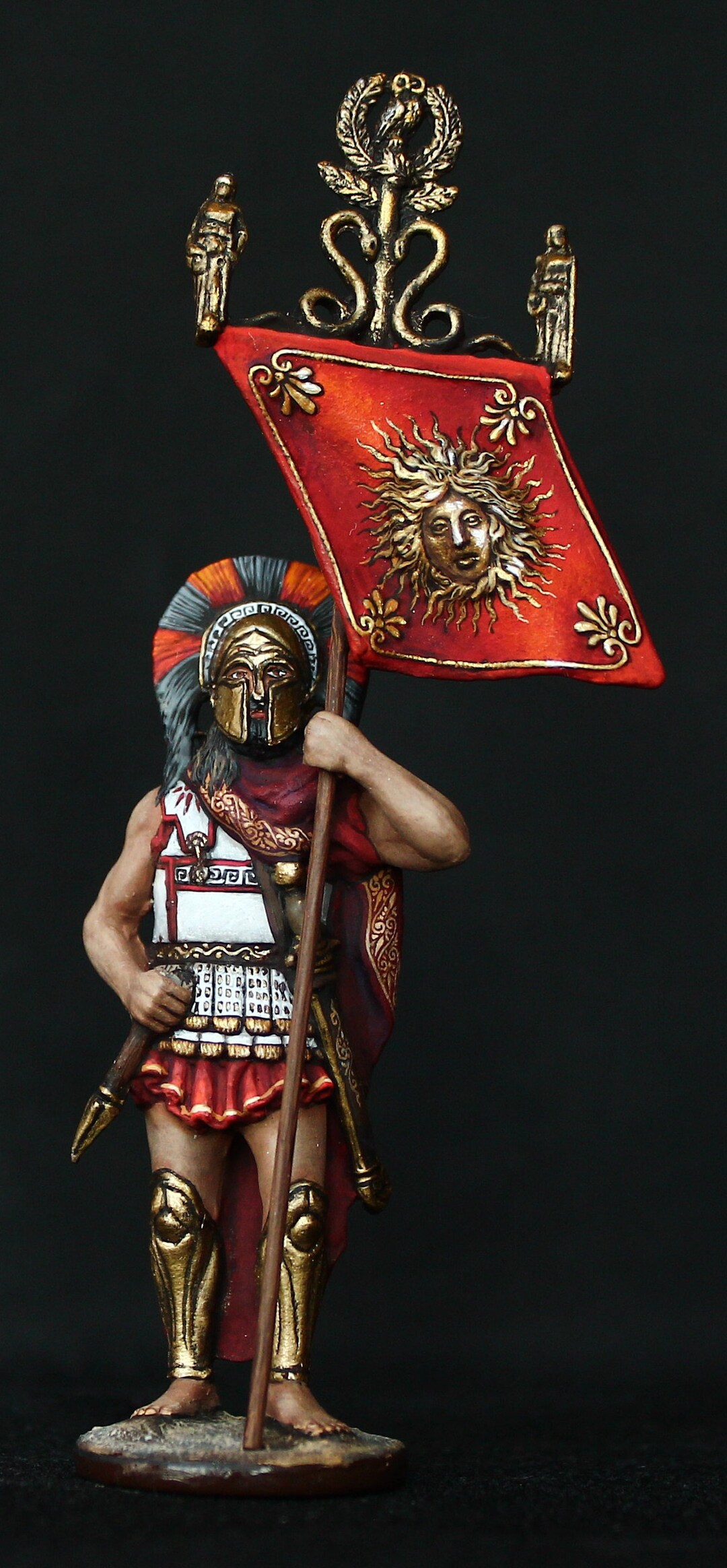 Tin Soldier Museum TOP Greek Strategos, V C. B.C. 54 Mm Antique World ...