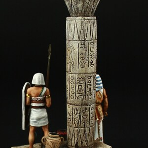 Tin Soldier Museum (TOP) Pharaoh Ramses II With a Bodyguard 54 Mm ...