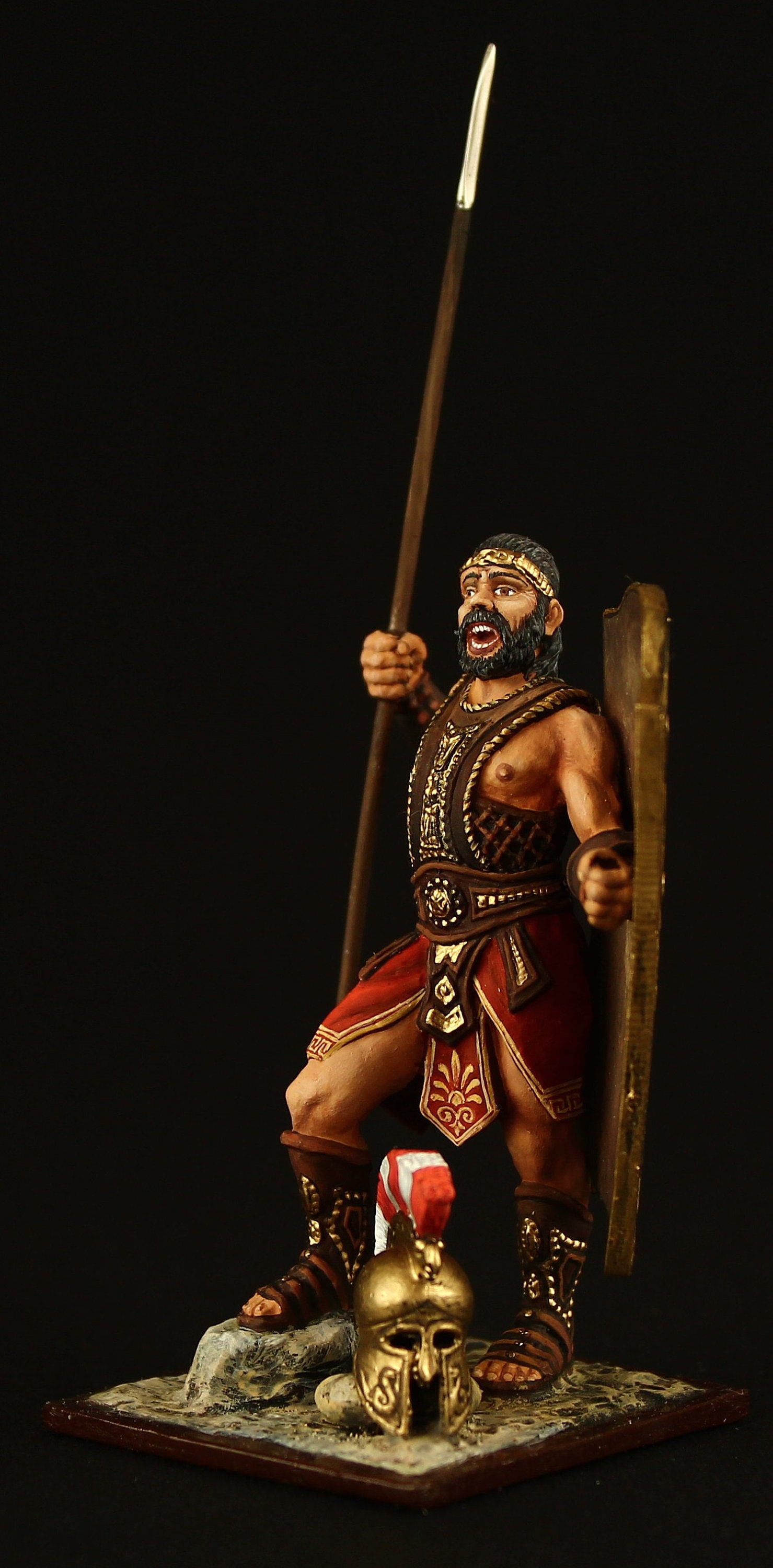 Tin Soldier Museum TOP Ajax the Son of King Telamon Siege - Etsy