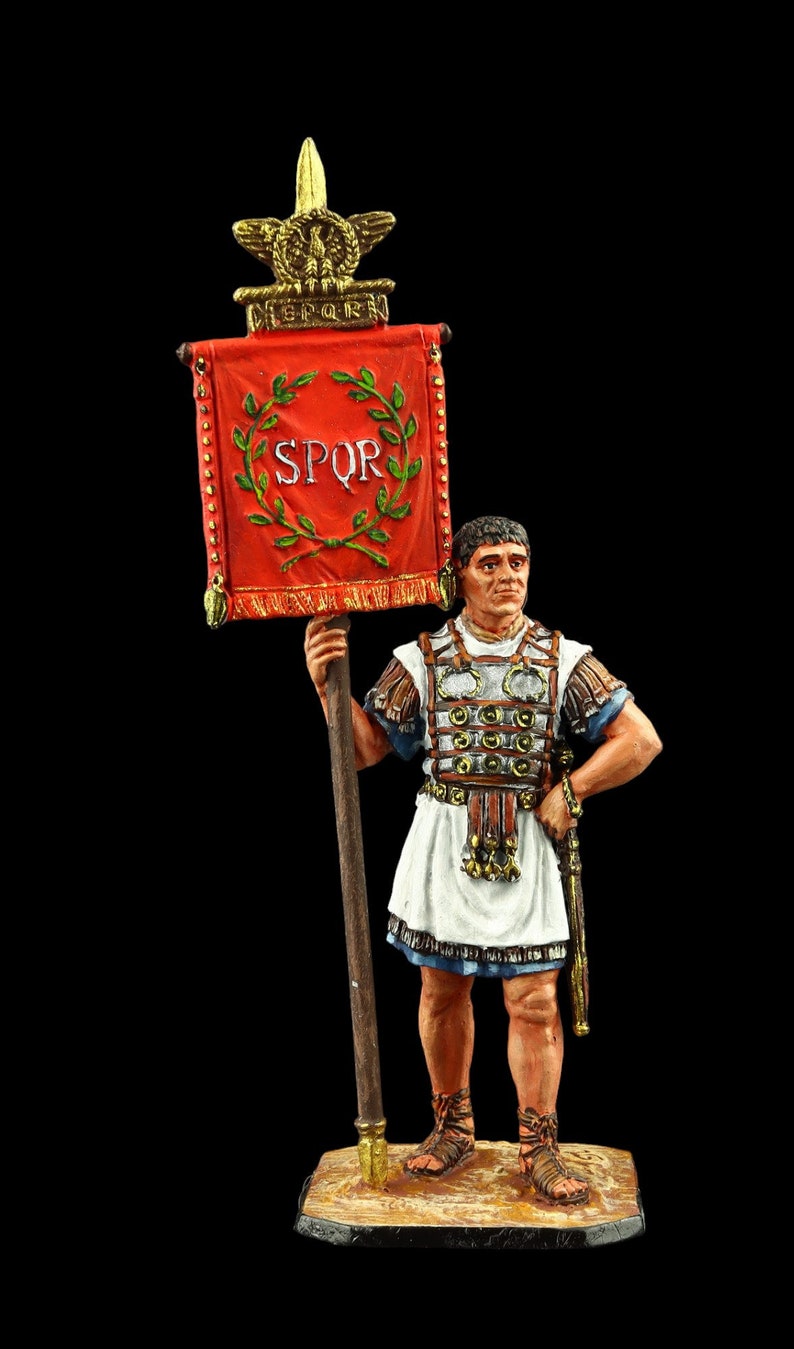 Tin Soldier Collectible Roman Standard-bearer, I-II Cc. A.C. 54 Mm ...