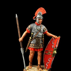 Tin Soldier Collectible Roman Legionary, I C. A.D. 54 Mm Ancient Rome ...