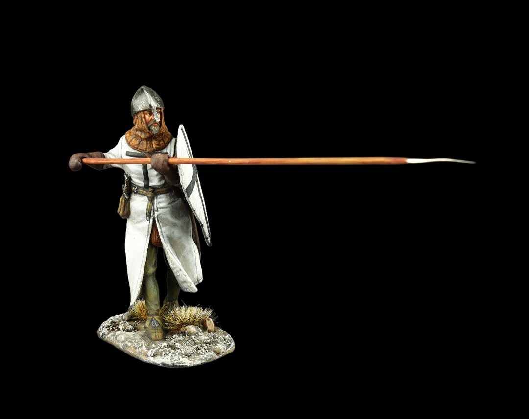 Tin Soldier Museum (TOP) Sergeant of Teutonic Order, XIII C. 54 Mm ...