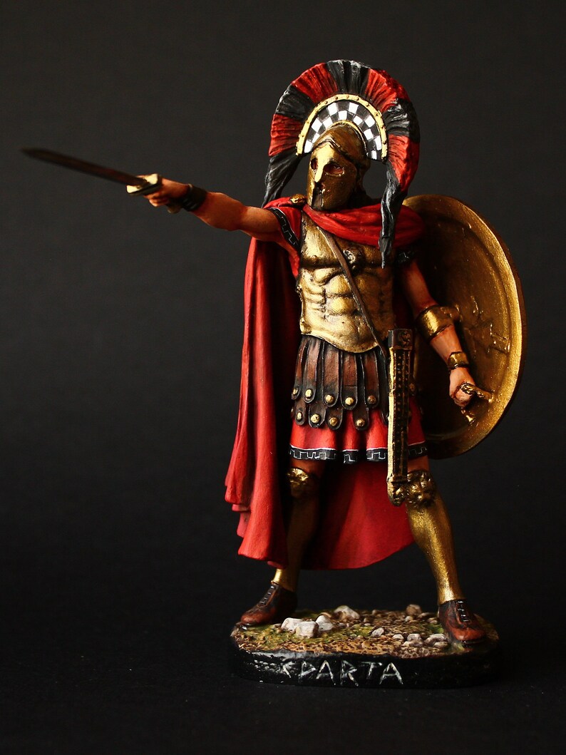Tin Soldier Collectible Greek Strategos, V C. B.C 90 Mm Ancient Greece ...