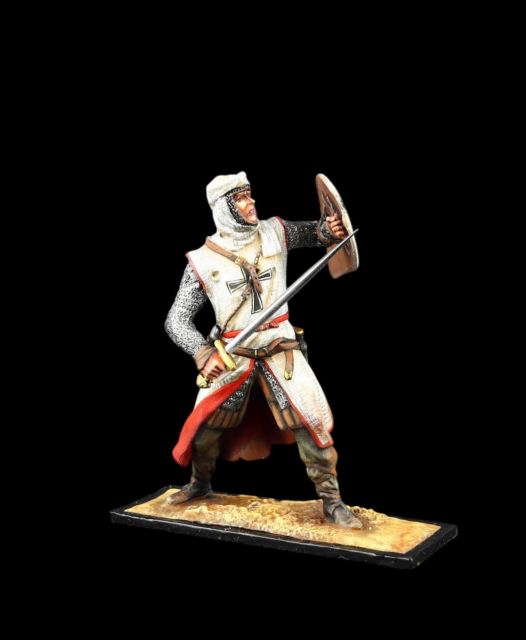 Tin Soldier Collectible Knight of Teutonic Order in Holy Land, XIII C ...
