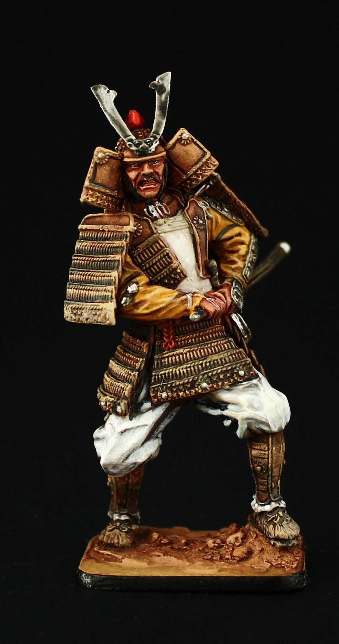 Tin Soldier Collectible Samurai, XII C. 54 Mm Medieval Japan, Samurai ...
