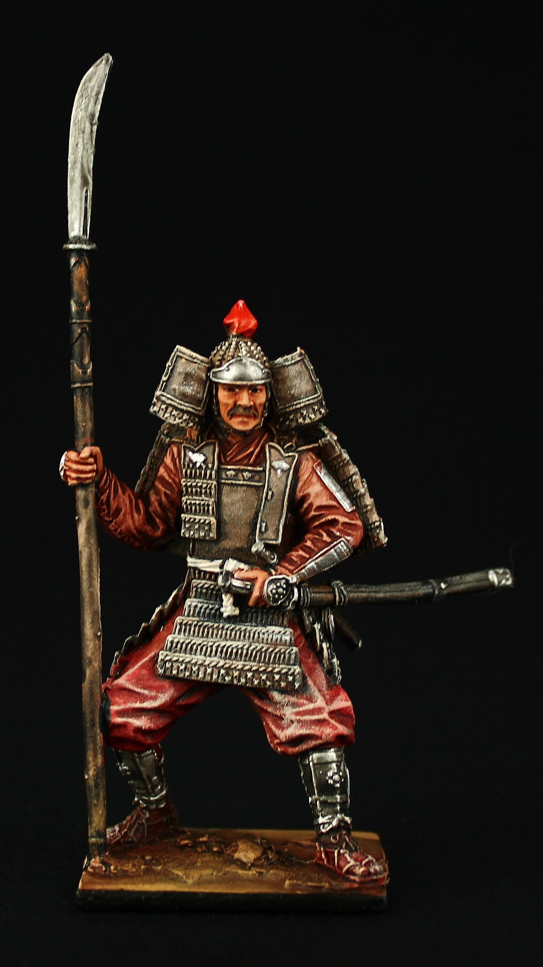 Tin Soldier Collectible Samurai, XI-XIII Cc. 54 Mm Medieval Japan ...
