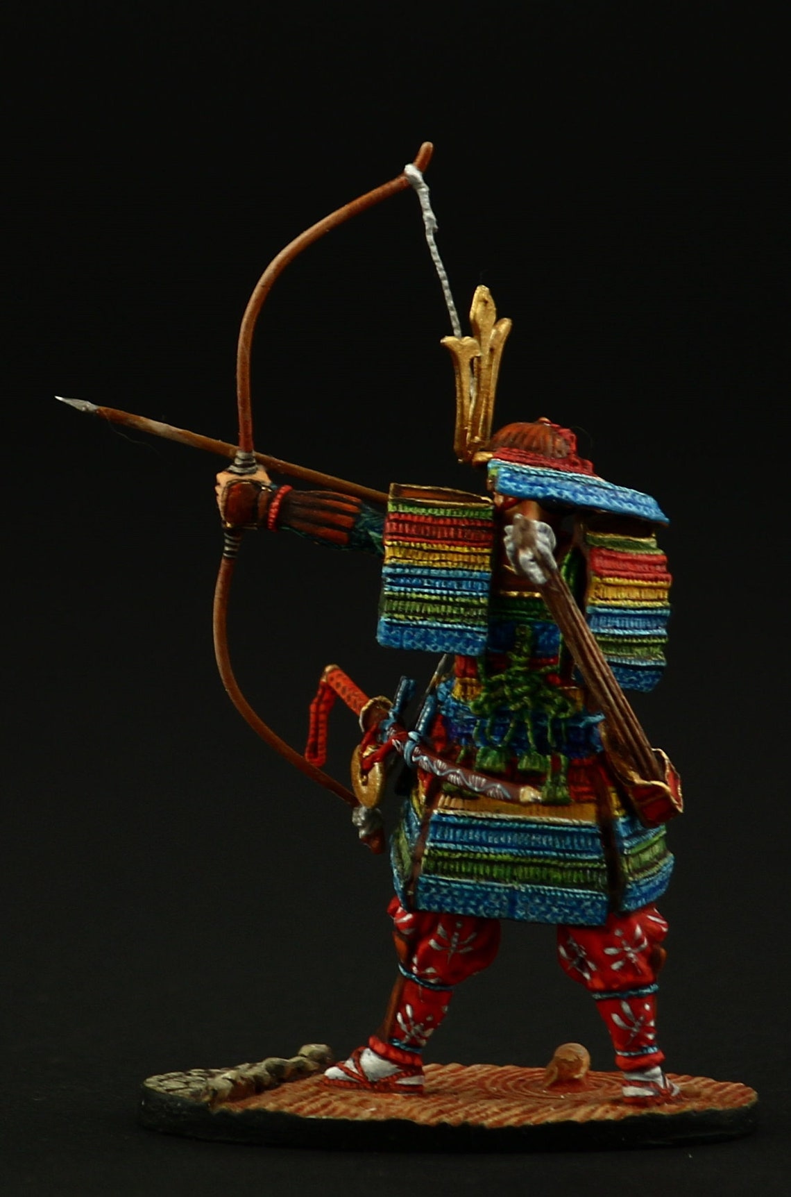Tin Soldier Museum TOP Samurai Archer 1300 54 Mm Medieval - Etsy