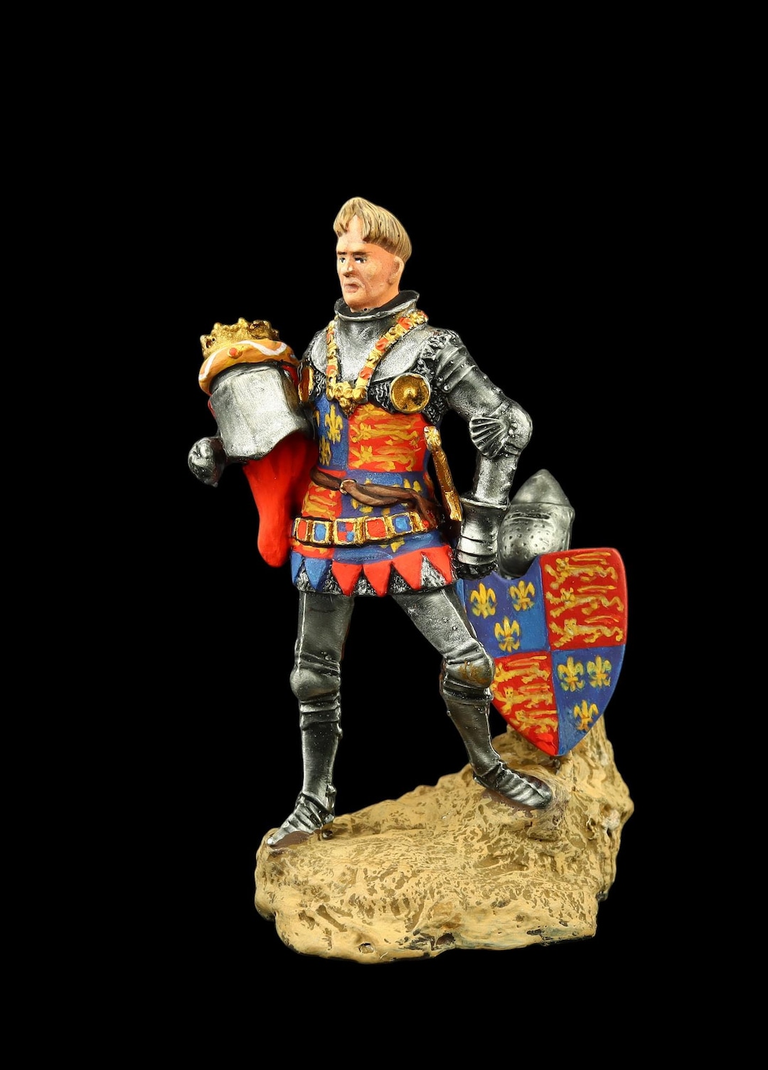 Tin Soldier Collectible Henry V, King of England 54 Mm Medieval Age ...