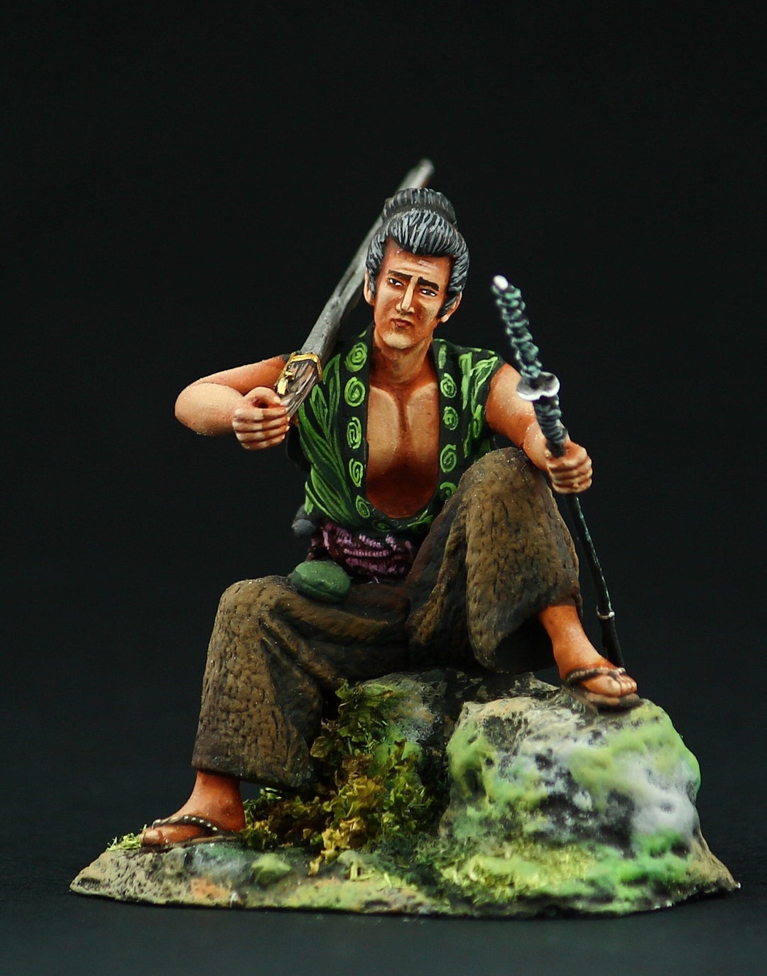 Tin Soldier Collectible Young Oda Nobunaga 54 Mm Medieval - Etsy