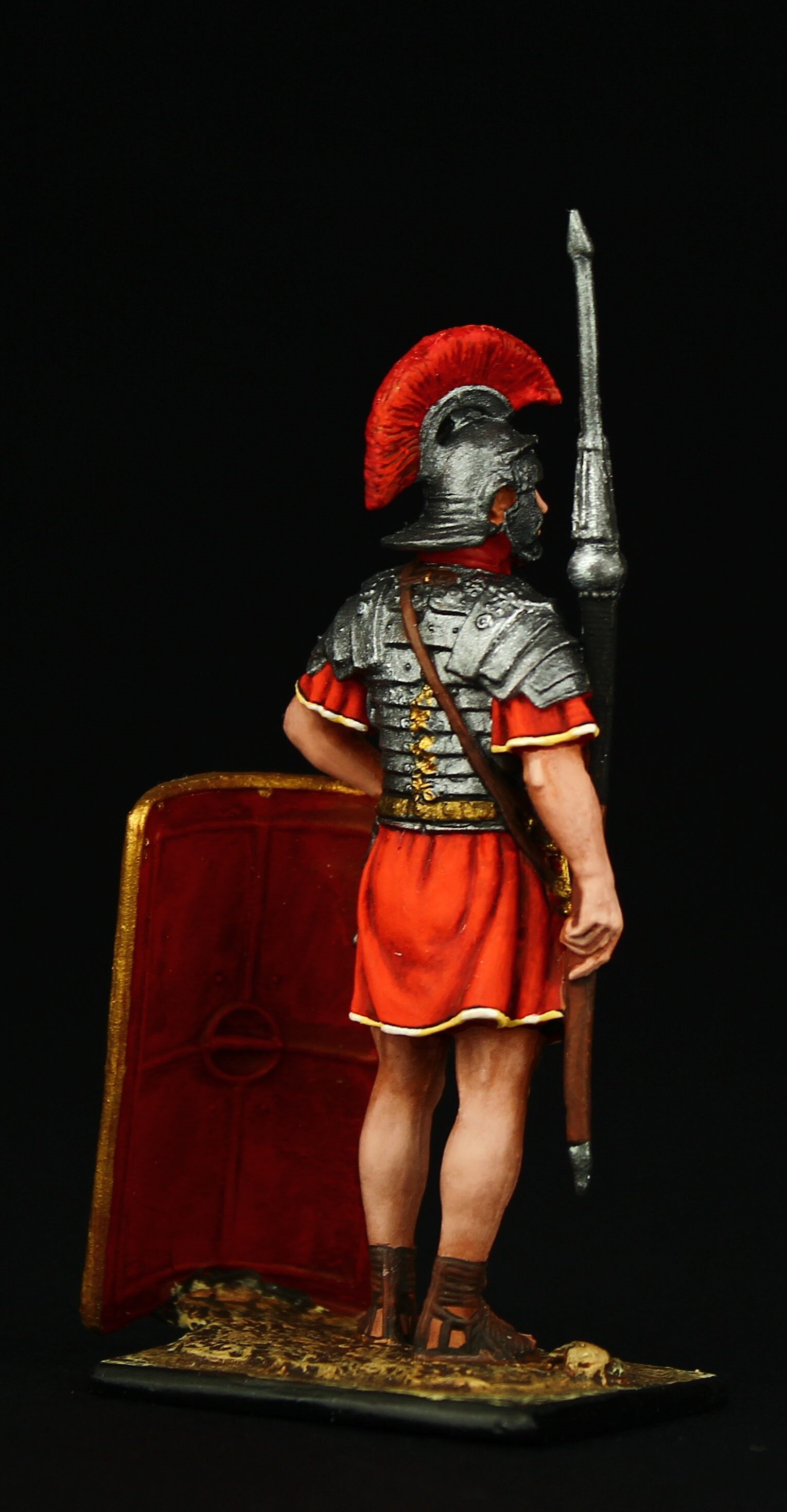 Tin Soldier Collectible Roman Legionary I C. A.D. 54 Mm - Etsy