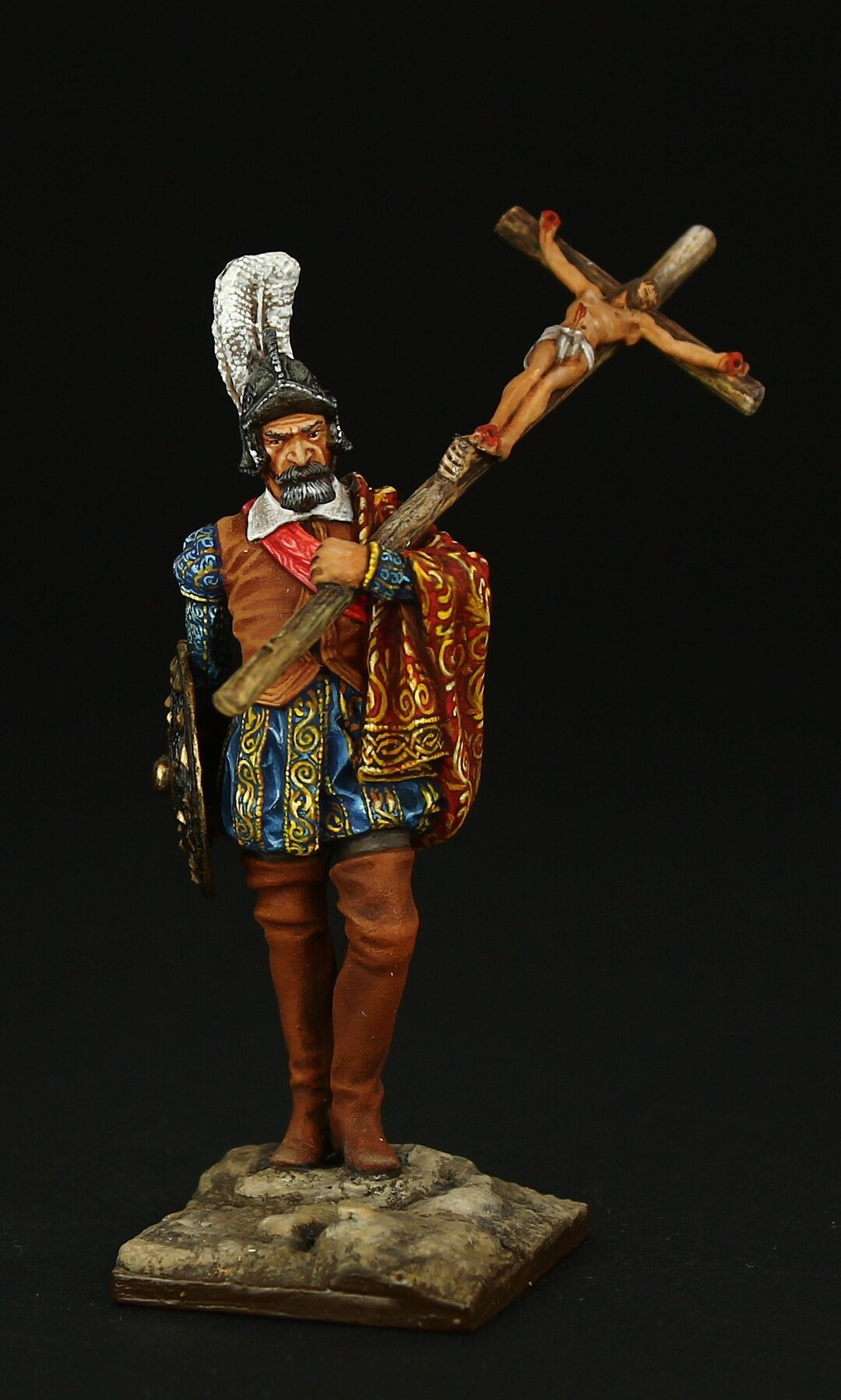 Tin Soldier Museum (TOP) Spanish Captain, Mexico 1521 54 Mm European ...