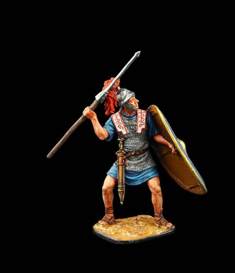 Tin Soldier Collectible Roman Legionary, III-II B.C. 54 Mm Ancient Rome ...