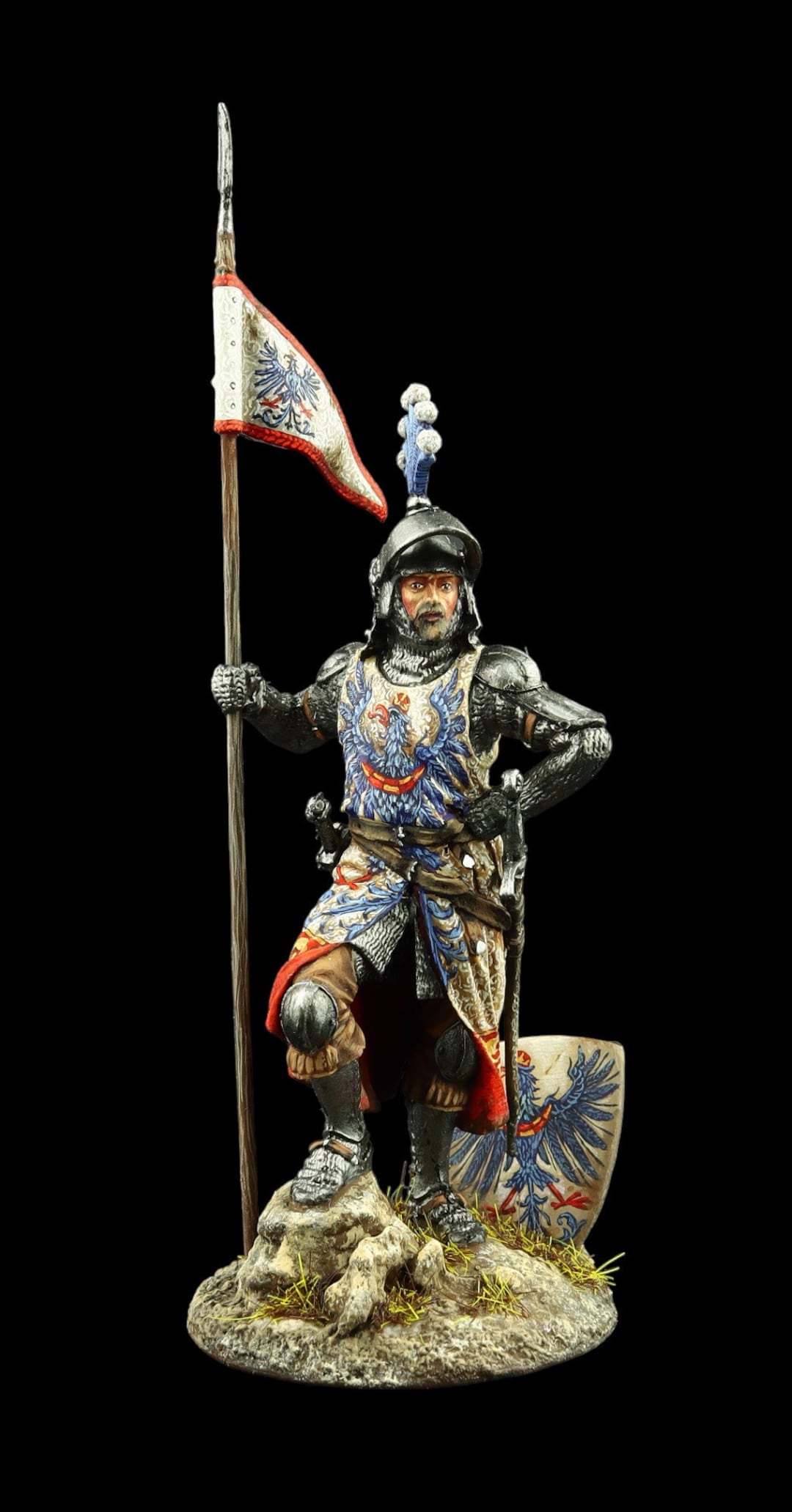 Tin Soldier Museum (TOP) Siennese Knight, 1280 54 Mm Medieval Age ...