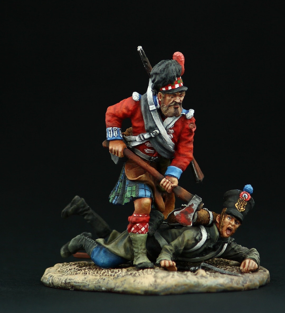 Tin Soldier Museum (TOP) 54 Mm Sapper of the 42nd Royal Highlander ...