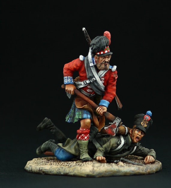 Tin Soldier Museum TOP 54 Mm Sapper of the 42nd Royal - Etsy