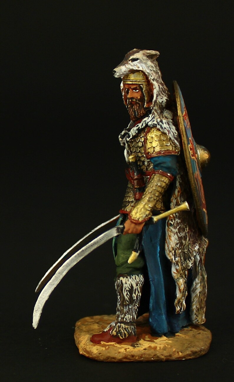 Tin Soldier Collectible Dacian Warrior With Falxes II C. A.D. - Etsy