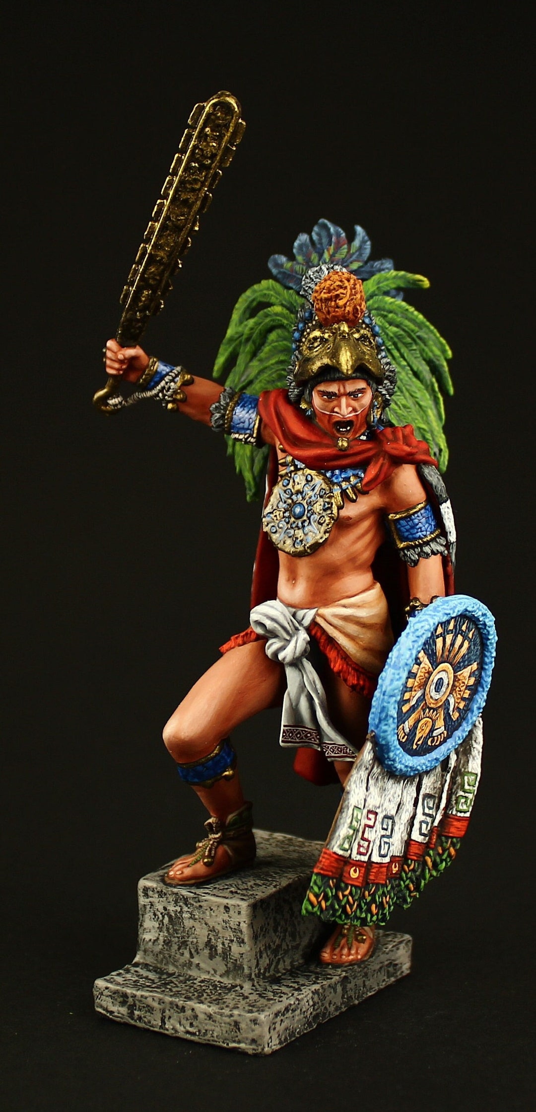 Tin Soldier Museum (TOP) Montezuma, 1520 75 Mm American Natives - Etsy