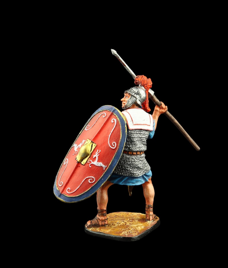 Tin Soldier Collectible Roman Legionary, III-II B.C. 54 Mm Ancient Rome ...