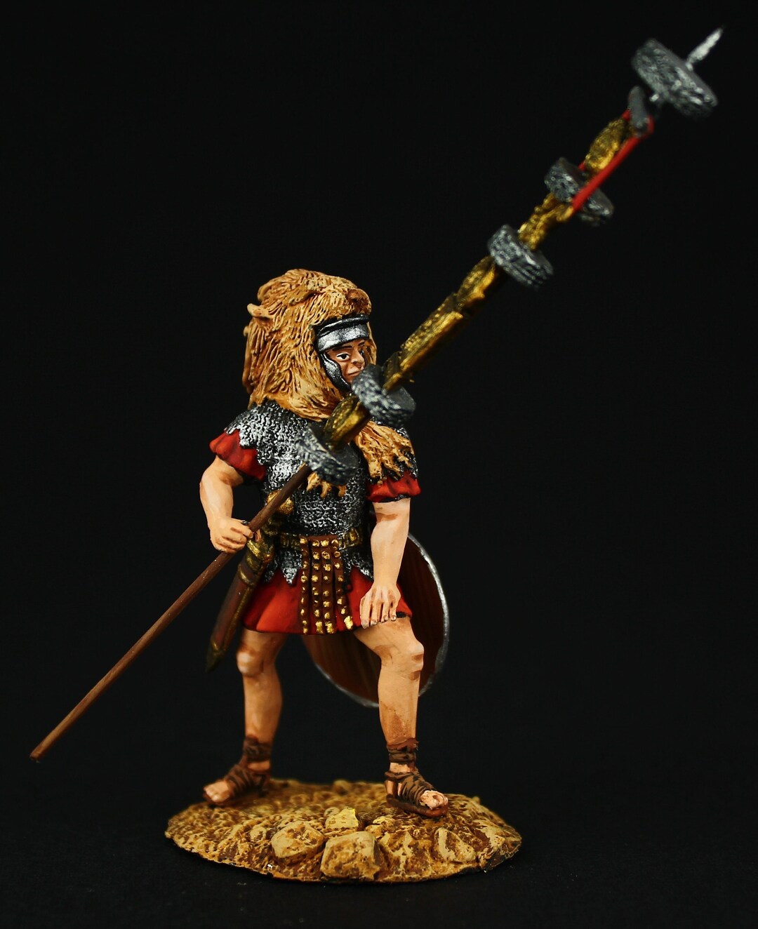 Tin Soldier Collectible Roman Signifer, I-II Cc. A.D. 54 Mm Ancient ...