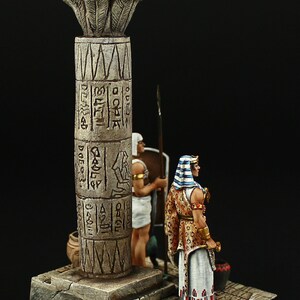Tin Soldier Museum (TOP) Pharaoh Ramses II With a Bodyguard 54 Mm ...