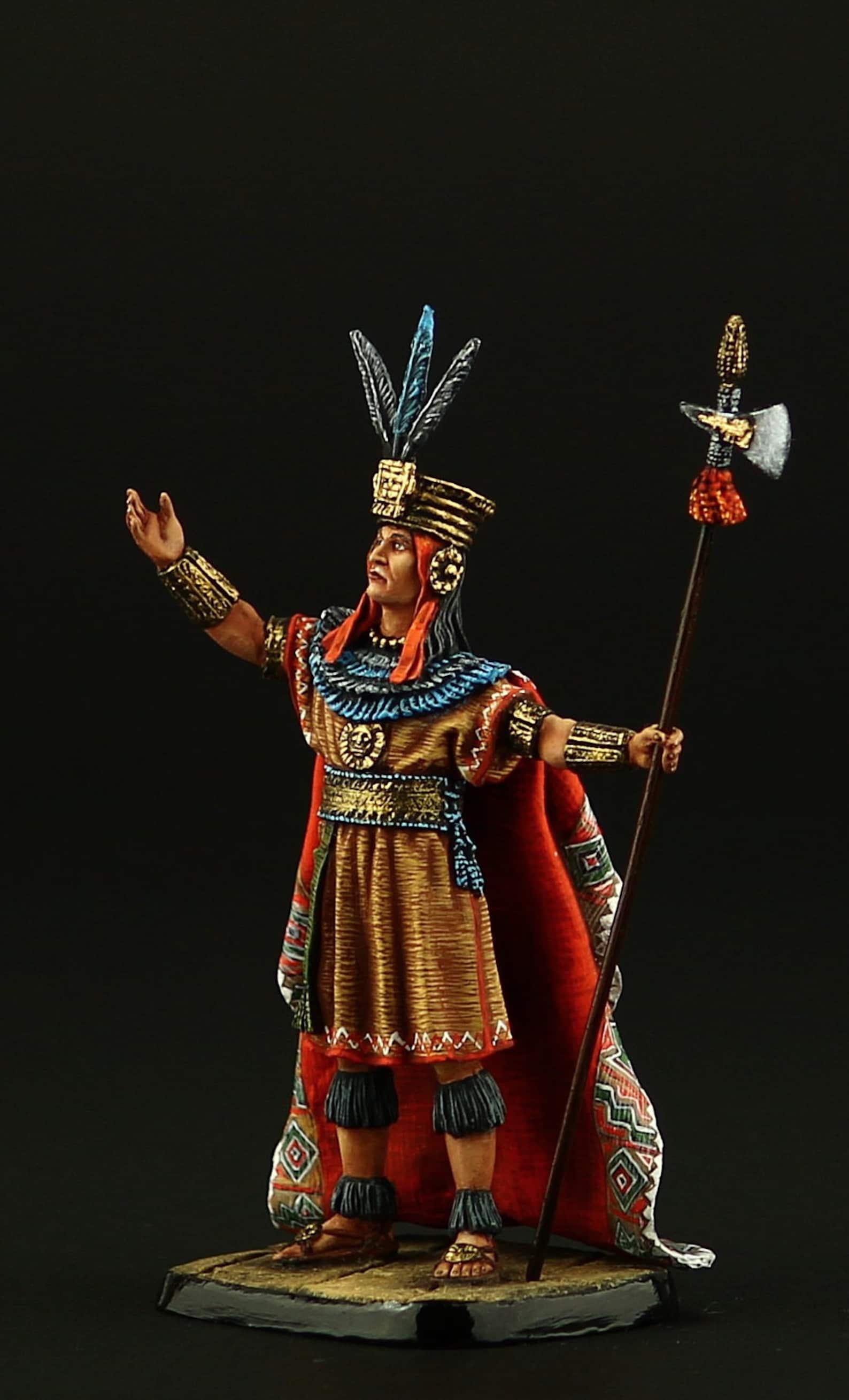 Tin Soldier Museum TOP Atahualpa Sapa Inca 1500-1533 54 Mm - Etsy