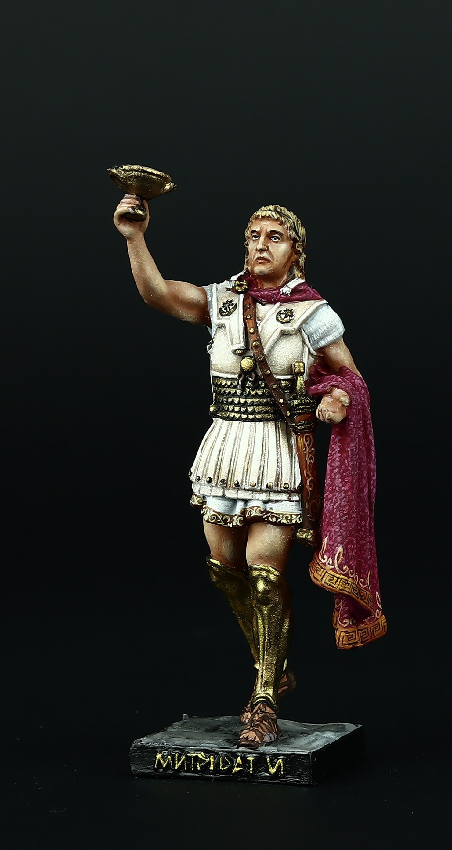 Tin Soldier Museum TOP King Mithridates IV of Pontus 54 Mm - Etsy