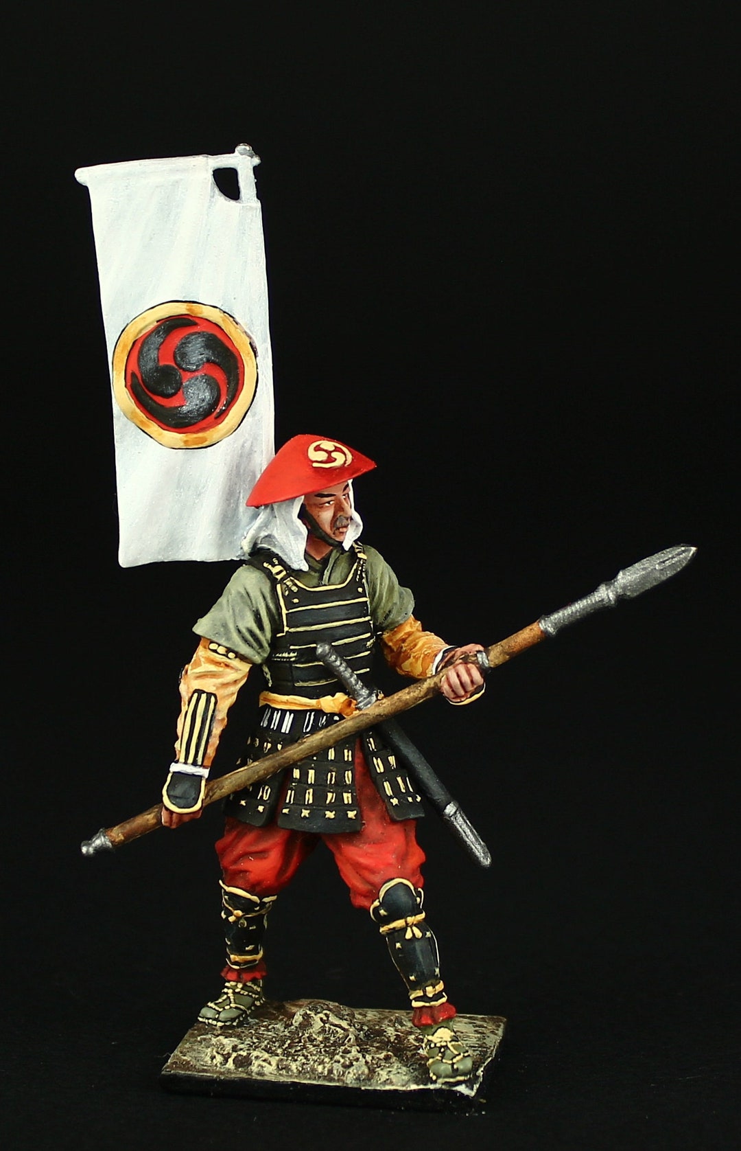 Tin Soldier Collectible Ashigaru, 1500-1600 54 Mm Medieval Japan ...