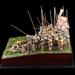 DIORAMA Museum (TOP) Rocroi 1643. the Last Tercio 54 Mm European Wars ...