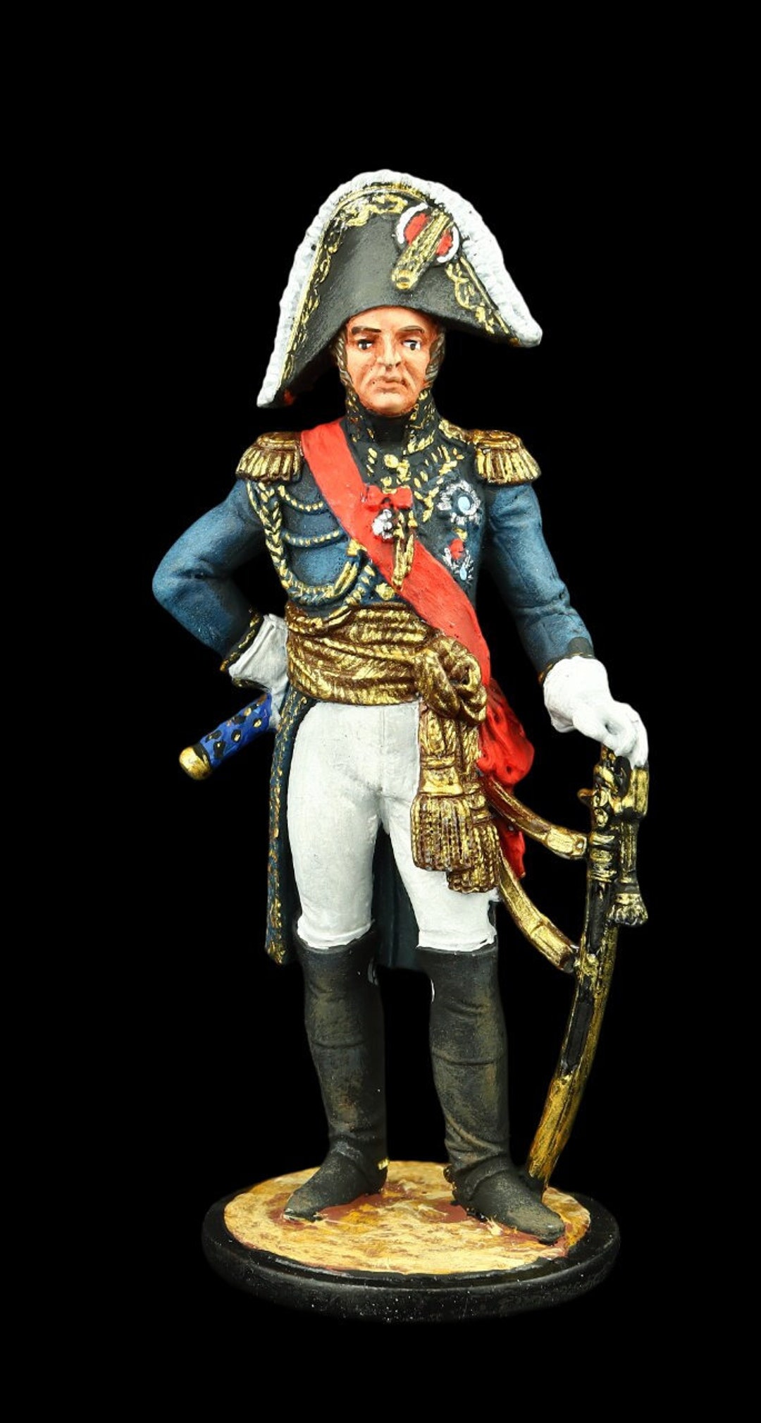 Tin Soldier: Marshal Davout, Napoleonic Wars Collectible (54mm) - Etsy
