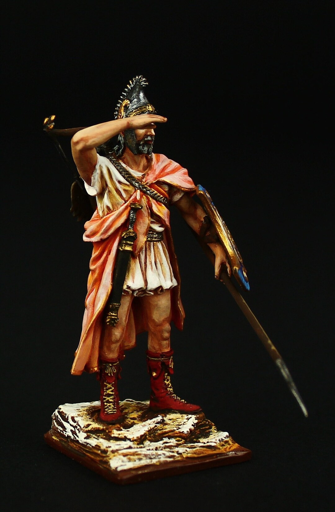Tin Soldier Collectible Greek Thracian Warrior, V-IV Cc. B.C. 54 Mm ...