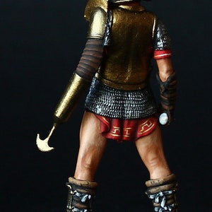 Tin Soldier Collectible Roman Gladiator Scissor 54 Mm Ancient Rome - Etsy