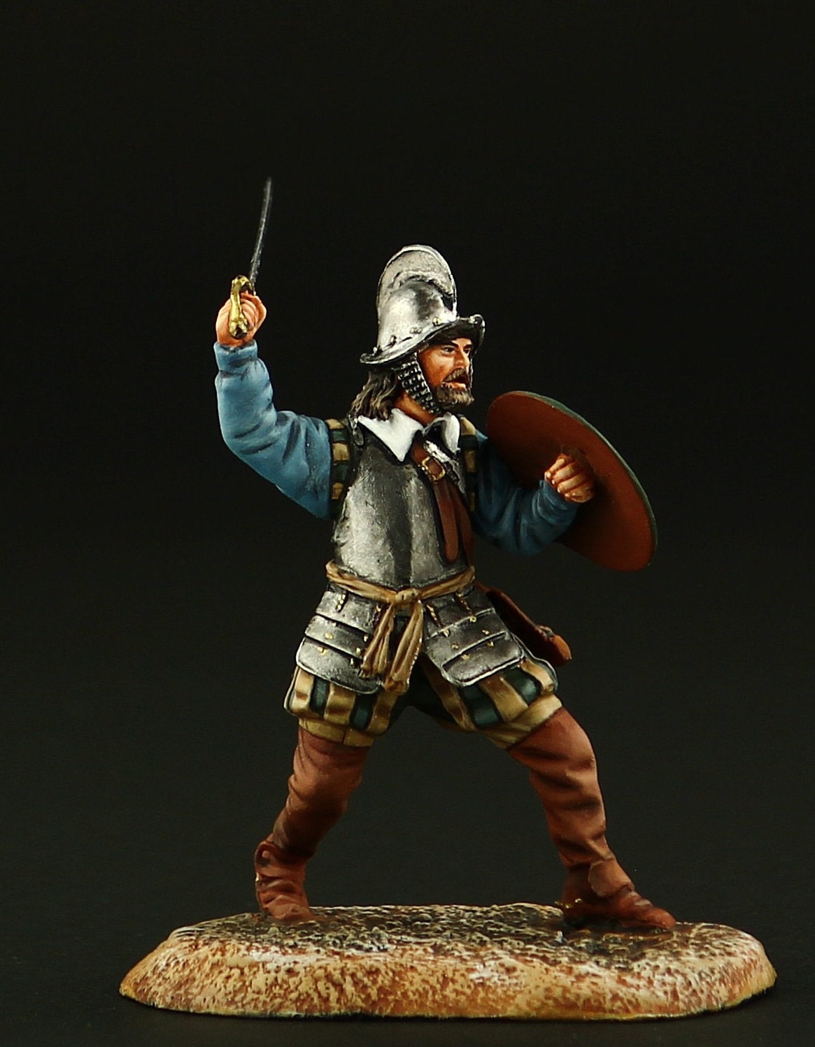 Tin Soldier Collectible Spanish Conquistador XVI C. 54 Mm - Etsy