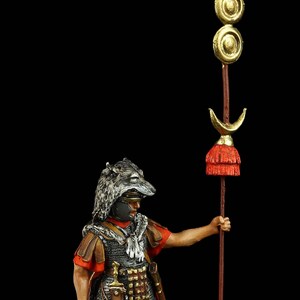Tin Soldier Collectible Roman Signifer 54 Mm Ancient Rome & Carthage - Etsy