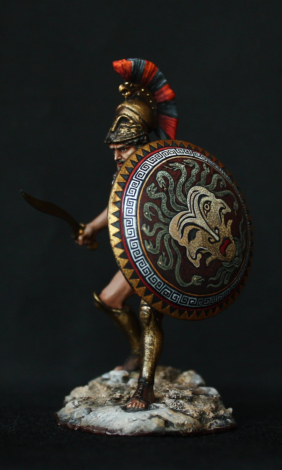 Tin Soldier Museum (TOP) Greek Hoplite, V-IV C. B.C. 54 Mm Antique ...