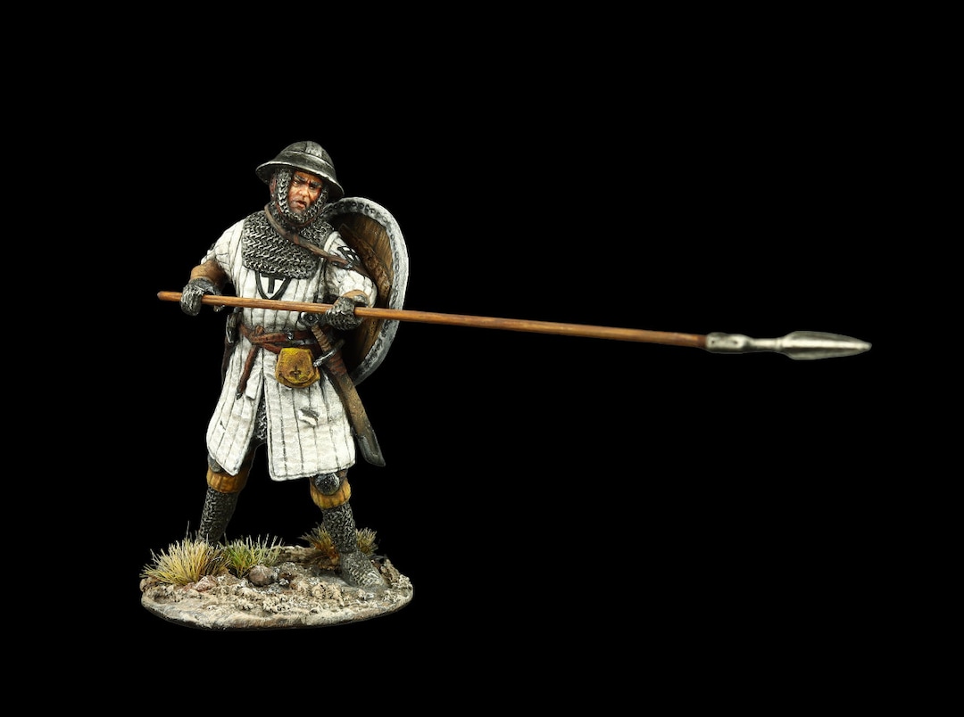 Tin Soldier Museum (TOP) Sergeant of Teutonic Order, XIII C. 54 Mm ...