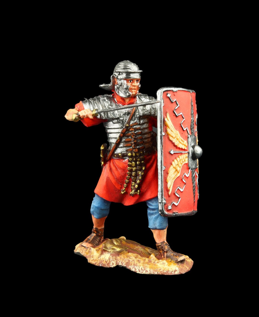 Tin Soldier Collectible Roman Legionary of XXIV Legion, I-II Cc. 54 Mm ...