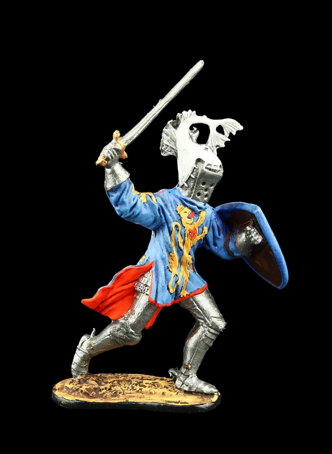 Collectible Tin Soldier: Burgundian Knight Robert De Mamin, XV C. (54 ...
