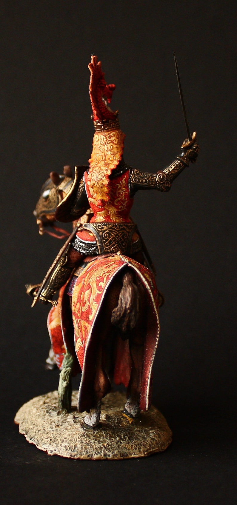 Tin Soldier Museum TOP Medieval Knight in Heraldry Armour - Etsy