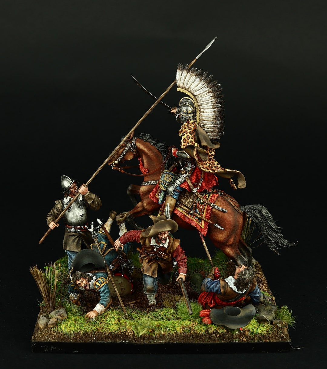Tin Soldier Museum (TOP) Polish Winged Hussar "angel of Death" 54 Mm ...