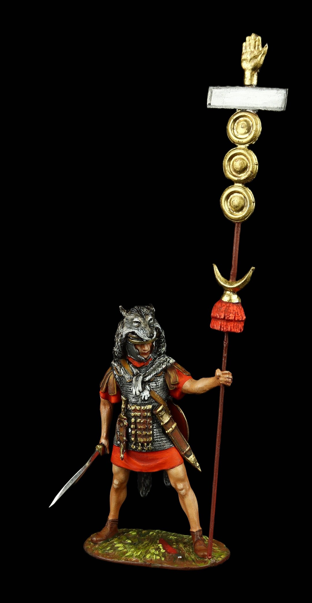 Tin Soldier Collectible Roman Signifer 54 Mm Ancient Rome & Carthage - Etsy