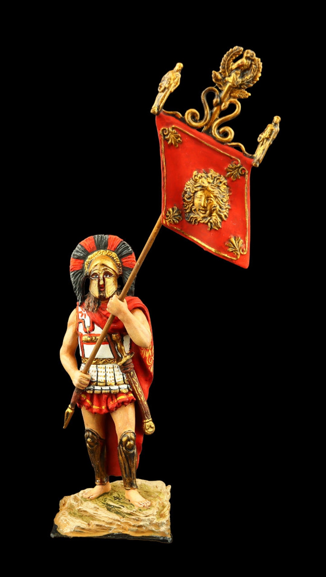 Tin Soldier Collectible Greek Strategos, V C. B.C. 54 Mm Ancient Greece ...