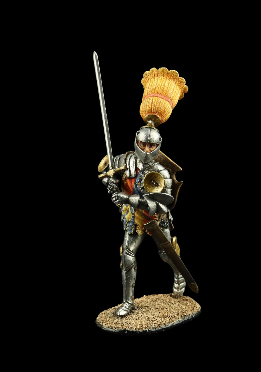Tin Soldier Museum (TOP) Italian Knight, 1450 54 Mm Medieval Age ...